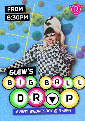 Glew's Big Ball Drop – R-Bar – Brighton – LGBTQ+ Event